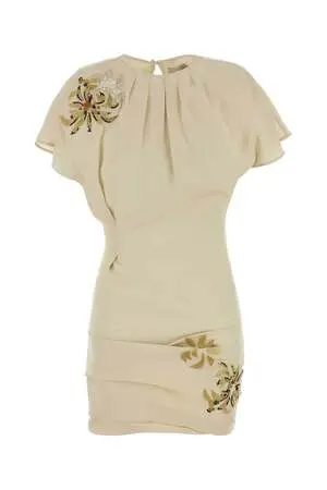 Isabel Marant Étoile Crepe Sakia Dress - Yellow