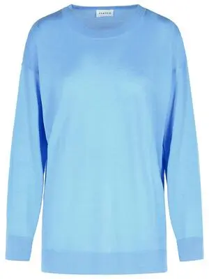 P.a.r.o.s.h Over' Sweater In Light Wool Blend - Blue