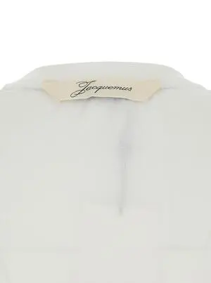 Jacquemus Le T-shirt Ventadou Crewneck - White