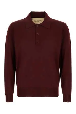 Valentino Garavani Long Sleeve Polo - Multicolor