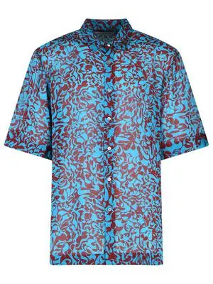Dries Van Noten Cassidye' Light Viscose Shirt - Blue