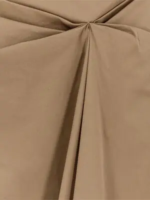 Max Mara Cotton Blend Skirt - Cream