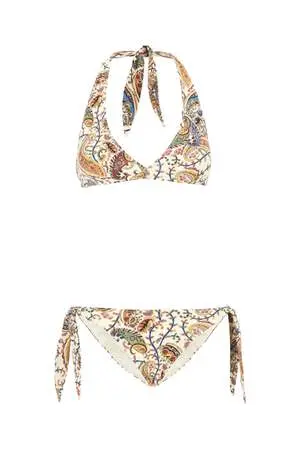 Etro Paisley Print Two Piece Swimwear - Multicolor