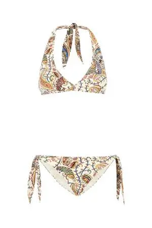 Etro Paisley Print Two Piece Swimwear - Multicolor