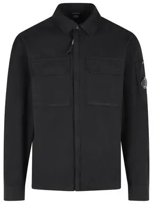 C.P. COMPANY Cotton Shirt - Black