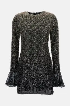 ROTATE BY BIRGER CHRISTENSEN Beaded Mini Dress