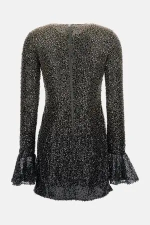 ROTATE BY BIRGER CHRISTENSEN Beaded Mini Dress