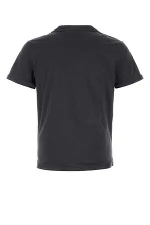 Prada Graphite Cotton T-shirt - Gray