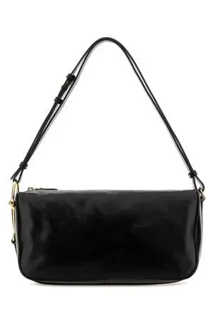 Gucci Leather Shoulder Bag - Black