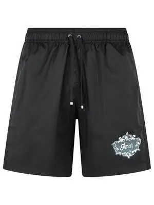 Amiri Polyester Swimsuit - Black