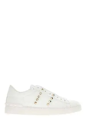 Valentino Garavani Studded Leather Sneakers - Multicolor