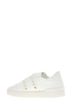 Valentino Garavani Studded Leather Sneakers - Multicolor