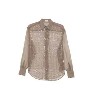 Brunello Cucinelli Tops Shirts - Brown