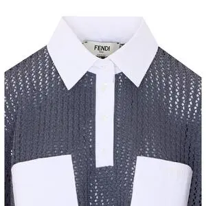 Fendi Military Mesh Polo