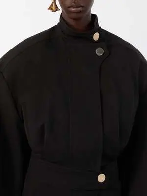 Sportmax Oversized Cotton Bomber Jacket