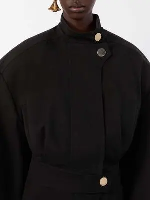 Sportmax Oversized Cotton Bomber Jacket