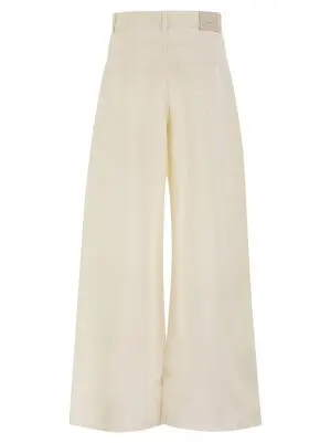 Sportmax Wide-leg Jeans - Cream