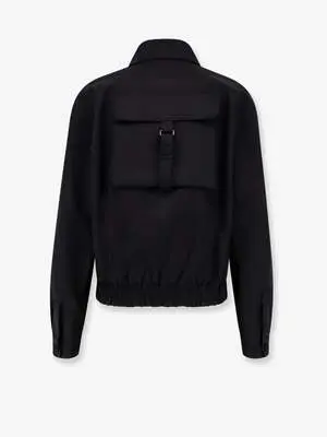 Dior Cotton Blend Satin Jacket - Multicolor
