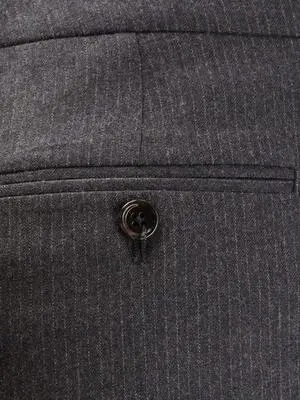 Celine Pinstripe Wool Trousers