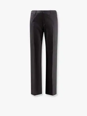Celine Pinstripe Wool Trousers - Multicolor