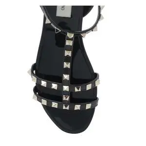 Valentino Garavani Rockstud Rubber Sandals - Black