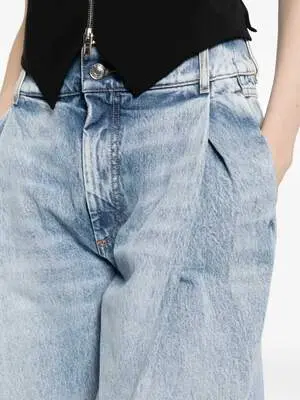 Sportmax Pleated Jeans