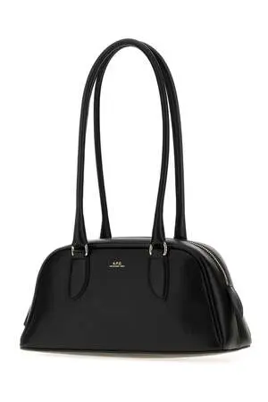 A.p.c. Leather Small Paloma Shoulder Bag - Black