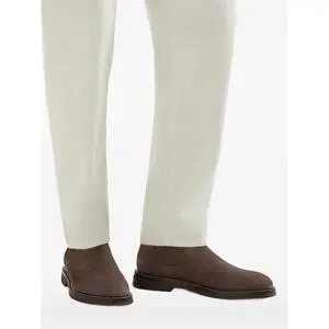 Brunello Cucinelli Suede Chelsea Boot - Brown