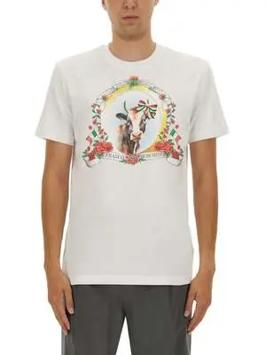 Moschino T-shirt With Logo - White