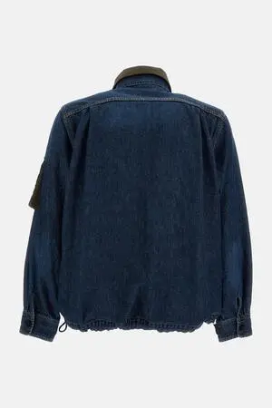 Sacai Denim X Nylon Twill Blouson