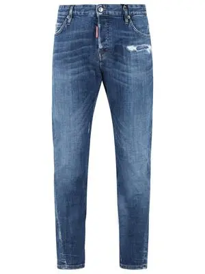 Dsquared2 Twst' Cotton Jeans - Blue