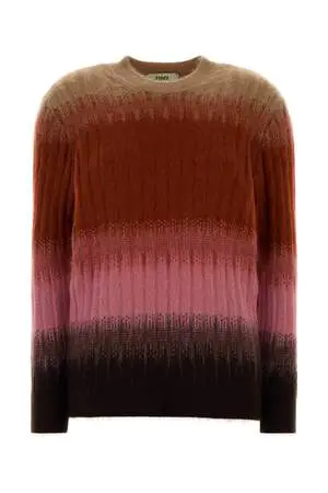 Fendi Mohair Blend Sweater - Multicolor