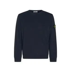 Stone Island Crew Neck Sweatshirt - Blue