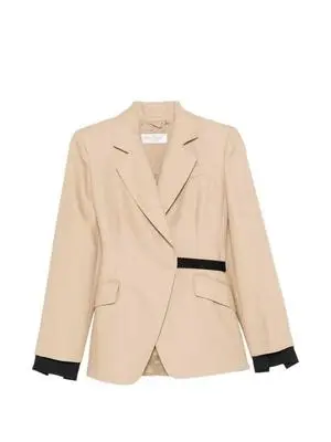 Max Mara Mxsfionda Linen Blazer - Multicolor