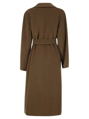 Max Mara Madame Virgin Wool And Cashmere Coat - Brown