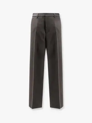 AMI Paris Virgin Wool Trousers - Multicolor