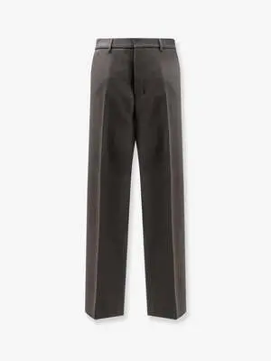 AMI Paris Virgin Wool Trousers - Multicolor