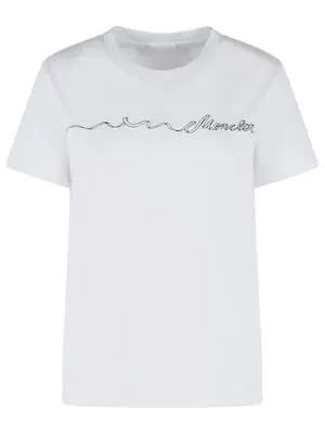 Moncler Cotton T-shirt - White