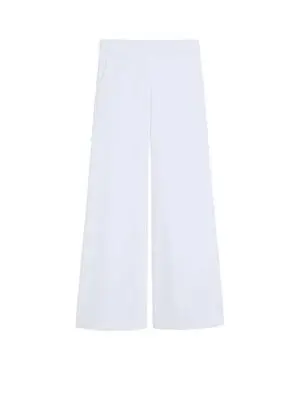Max Mara Corona High-waisted Pants - White