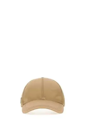Prada Beige Re-nylon Baseball Cap - Brown
