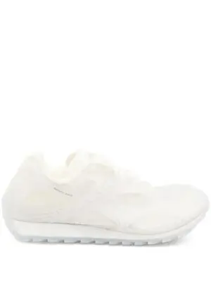 Bottega Veneta Technical Rubber And Mesh Orbit Sneakers - White
