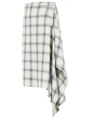 Coperni Viscose Skirt - Blue