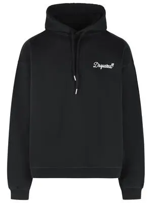 Dsquared2 Cotton Sweatshirt - Black