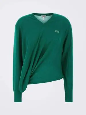 Loewe Draped Wool Blend Sweater
