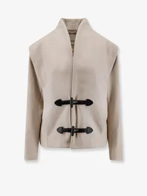 Isabel Marant Étoile Toria Wool And Cashmere Coat - Cream