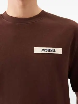 Jacquemus Le T-shirt Gros Grain In Cotton
