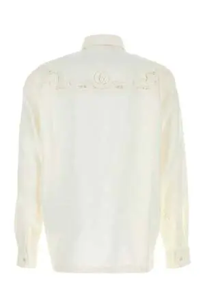 Gucci Linen Polo Shirt