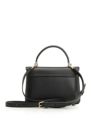Celine Nino Teen Bag In Garnet Leather - Black