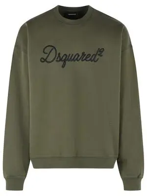 Dsquared2 Cotton Sweatshirt - Green