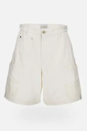 Givenchy Denim Shorts With Patch Pockets - Multicolor